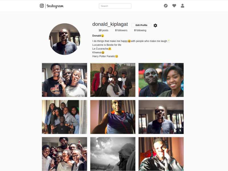 Donald Kiplagat | Porfolio